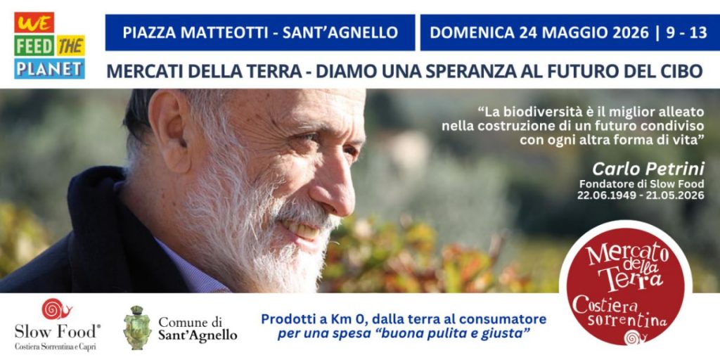Locandina Mercato della Terra Slow Food MAGGIO 2026 - Obiettivo Notizie